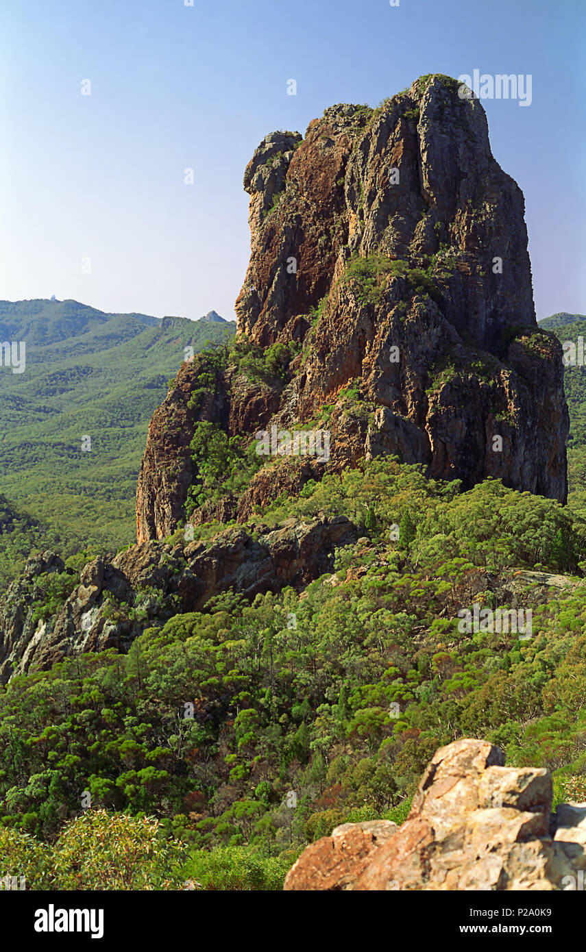 Crater Bluff in the Grand High Tops, Warrumbungles National Park, New ...