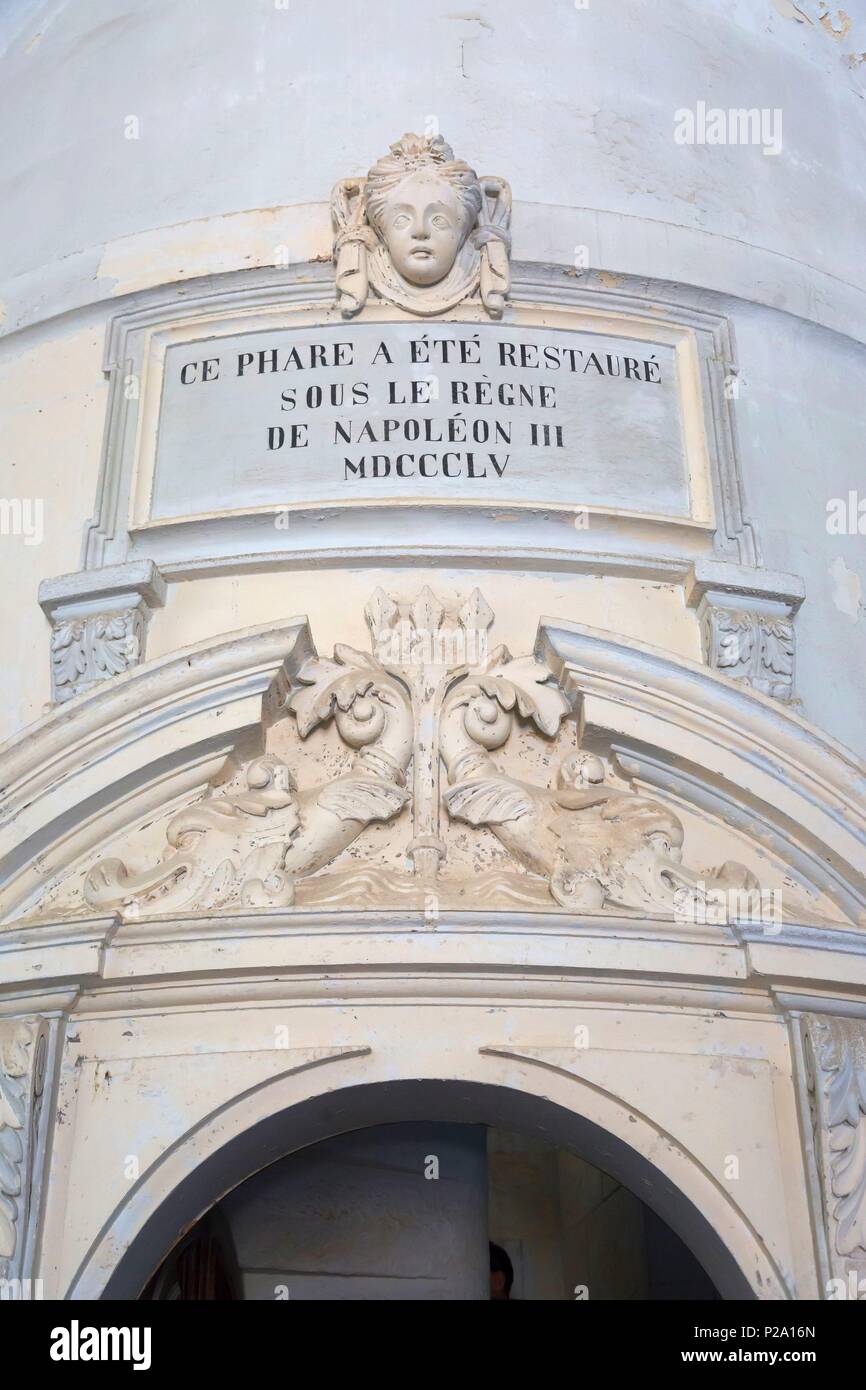 Entrance to the cordouan lighthouse hi-res stock photography and images ...
