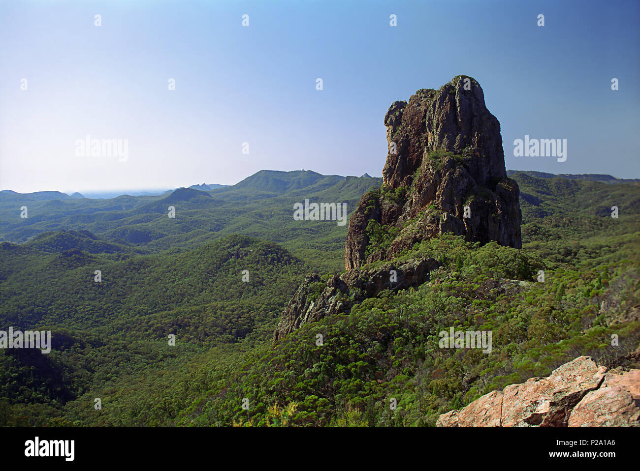 Crater Bluff in the Grand High Tops, Warrumbungles National Park, New ...