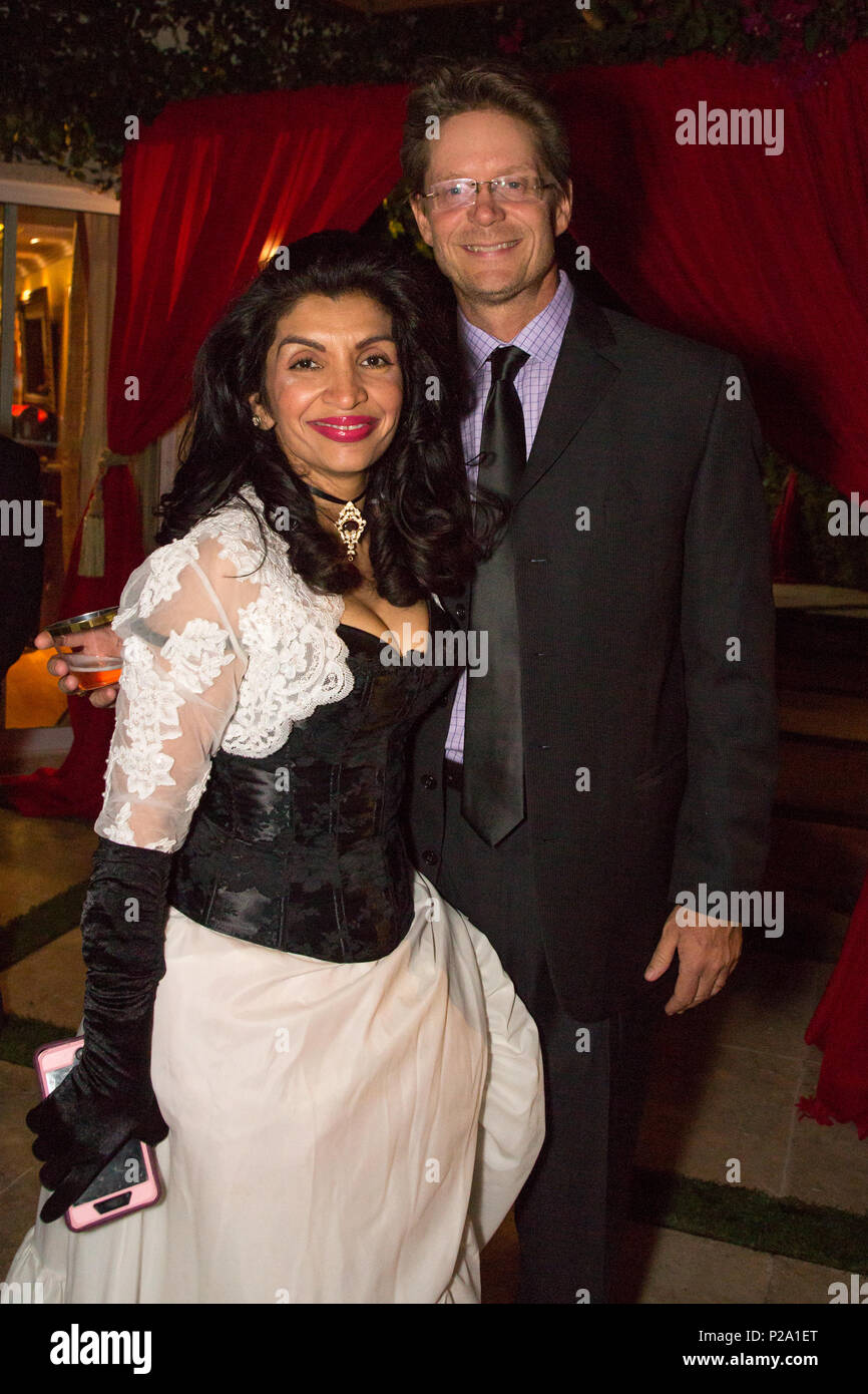 Lisa Haisha's Moulin Rouge Birthday Party was held at a private ...