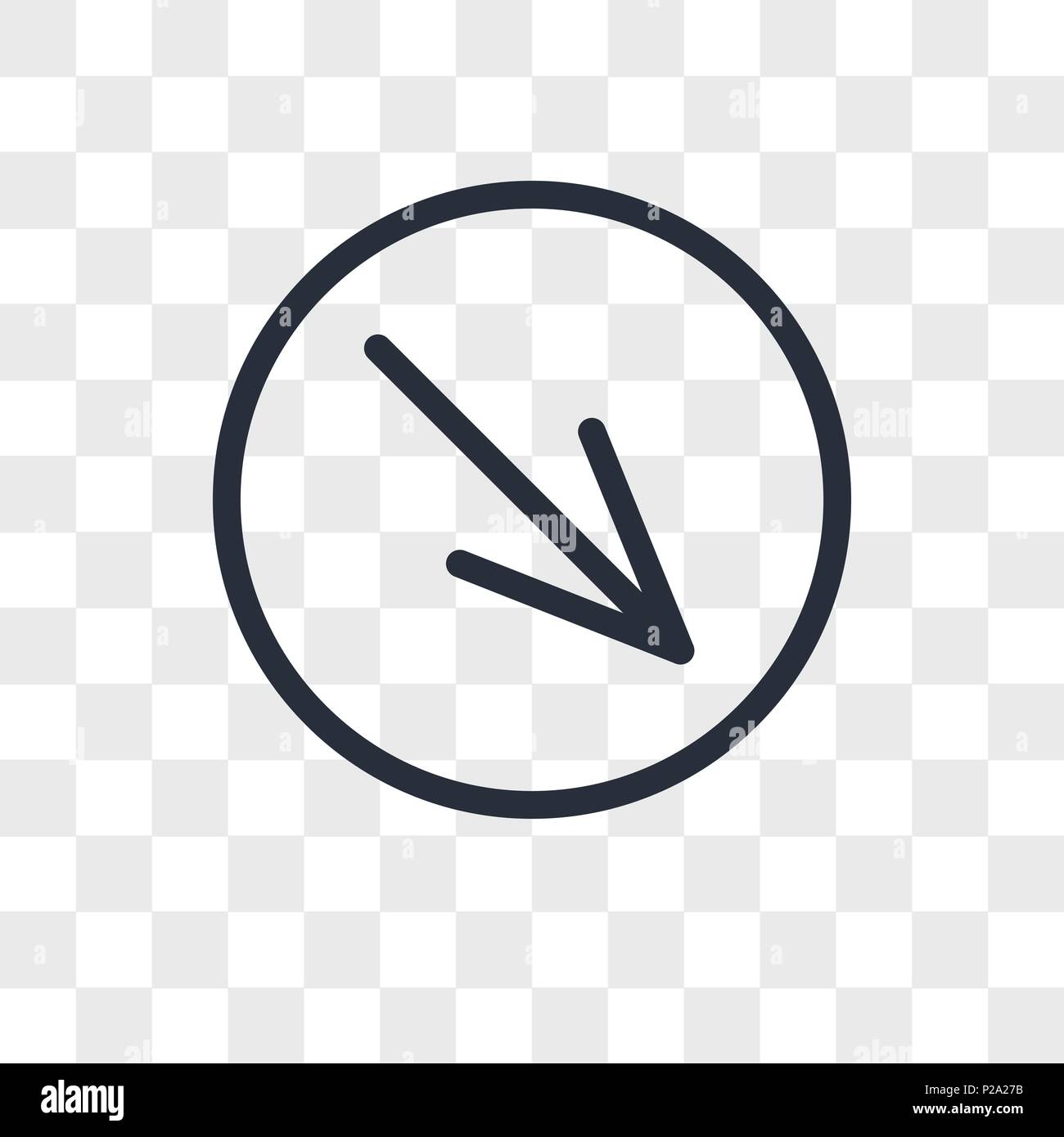 Diagonal vector icon isolated on transparent background, Diagonal logo ...