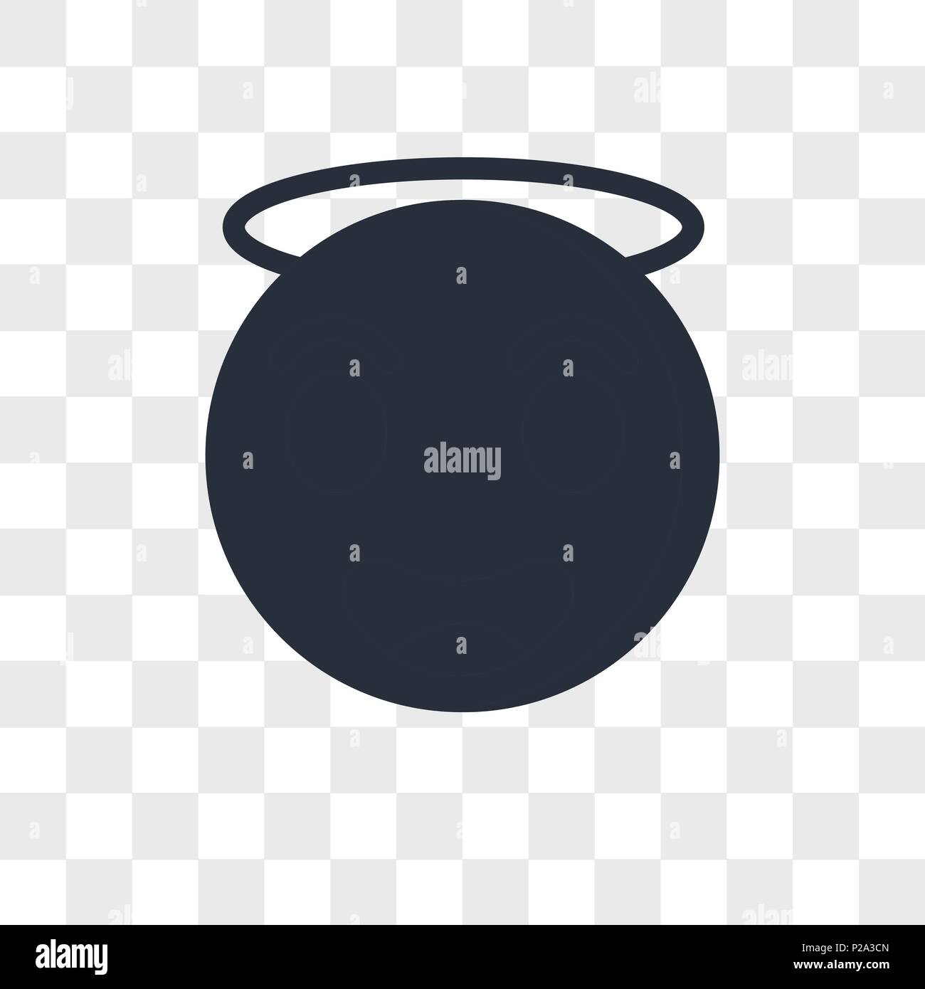 Angel vector icon isolated on transparent background, Angel logo ...