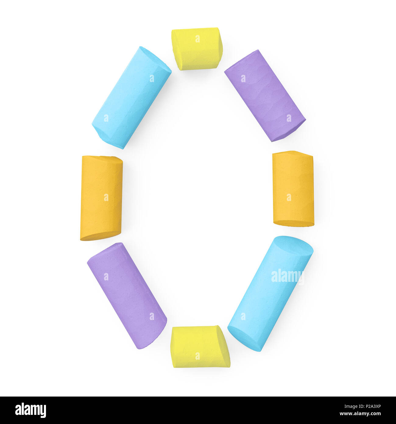 3d letter o hi-res stock photography and images - Alamy