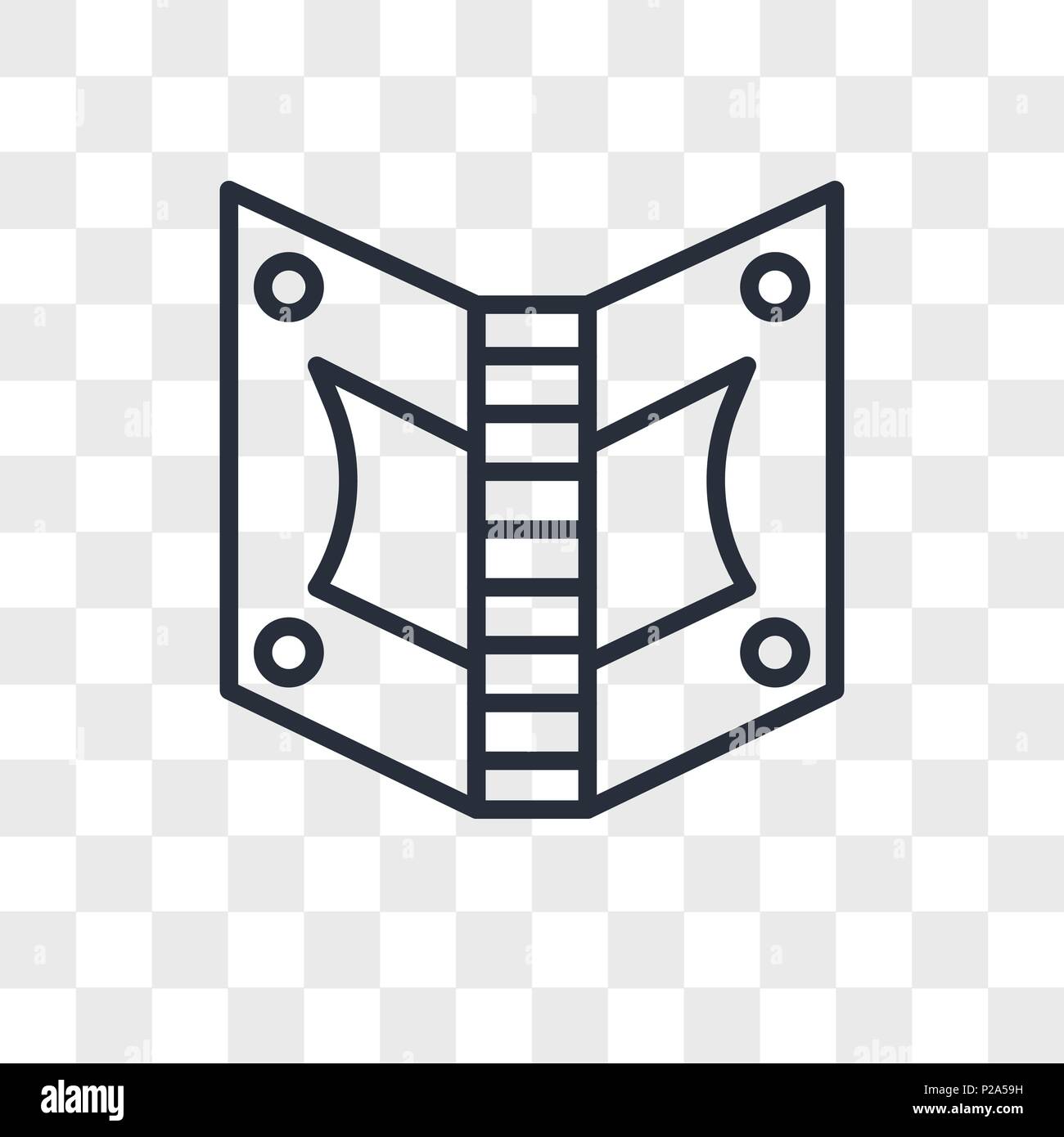 Notes vector icon isolated on transparent background, Notes logo ...