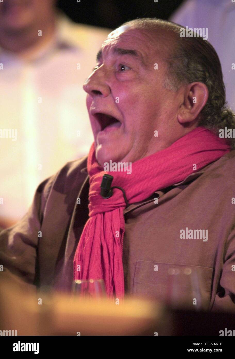 The spanish flamenco singer Fernando de la Morena (Fernando Carrasco ...