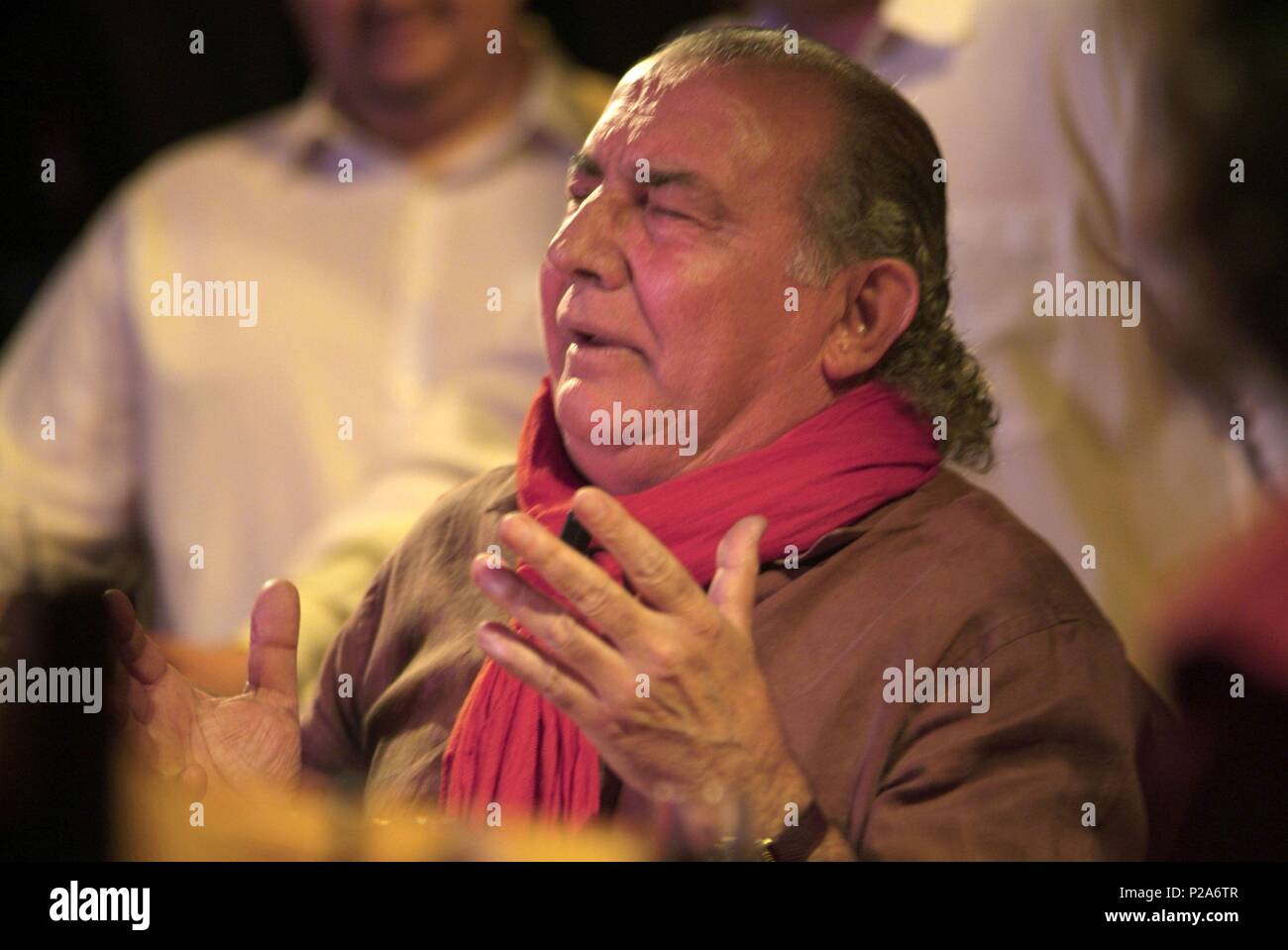 The spanish flamenco singer Fernando de la Morena (Fernando Carrasco ...