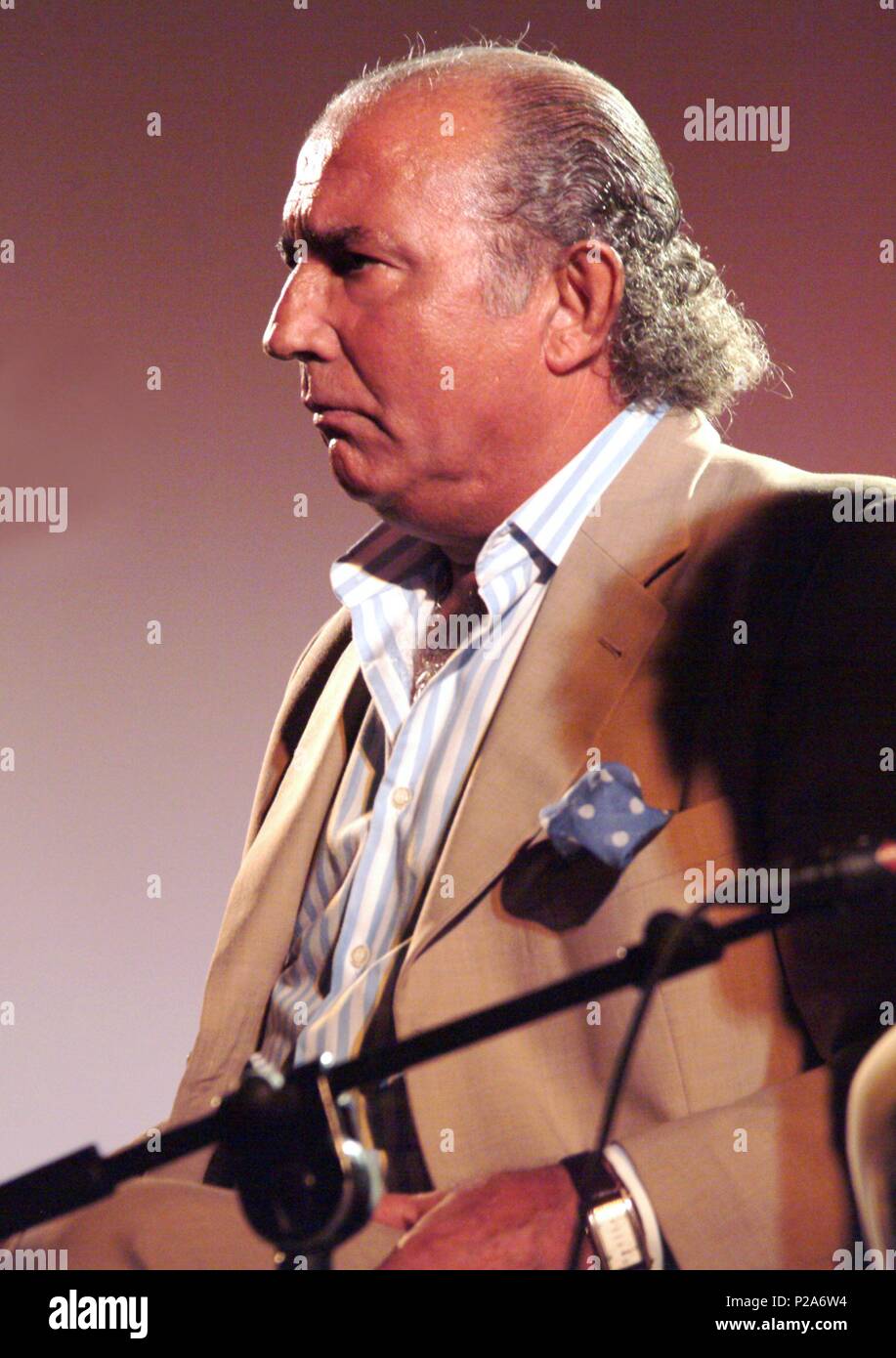 The spanish flamenco singer Fernando de la Morena (Fernando Carrasco ...