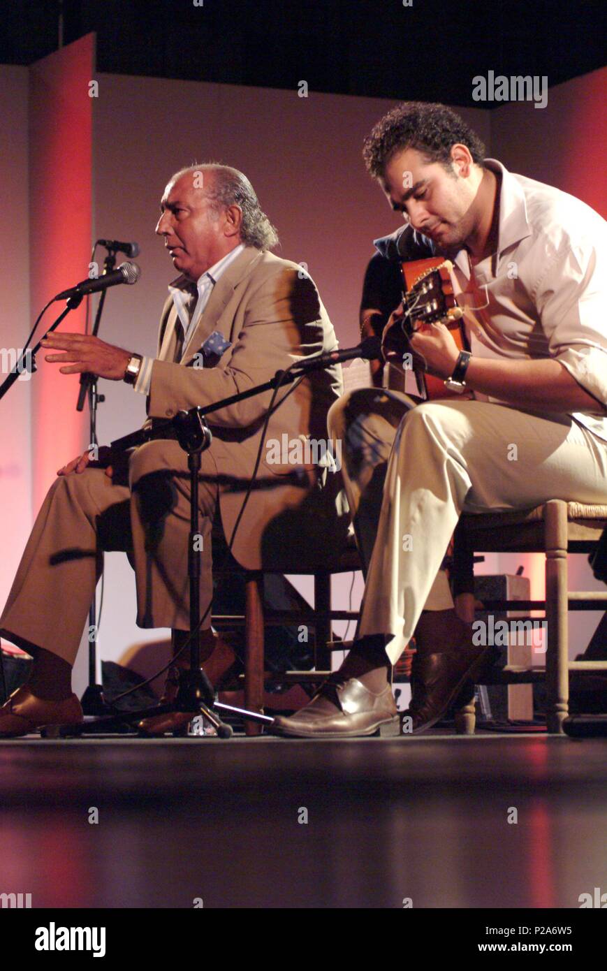 The spanish flamenco singer Fernando de la Morena (Fernando Carrasco ...
