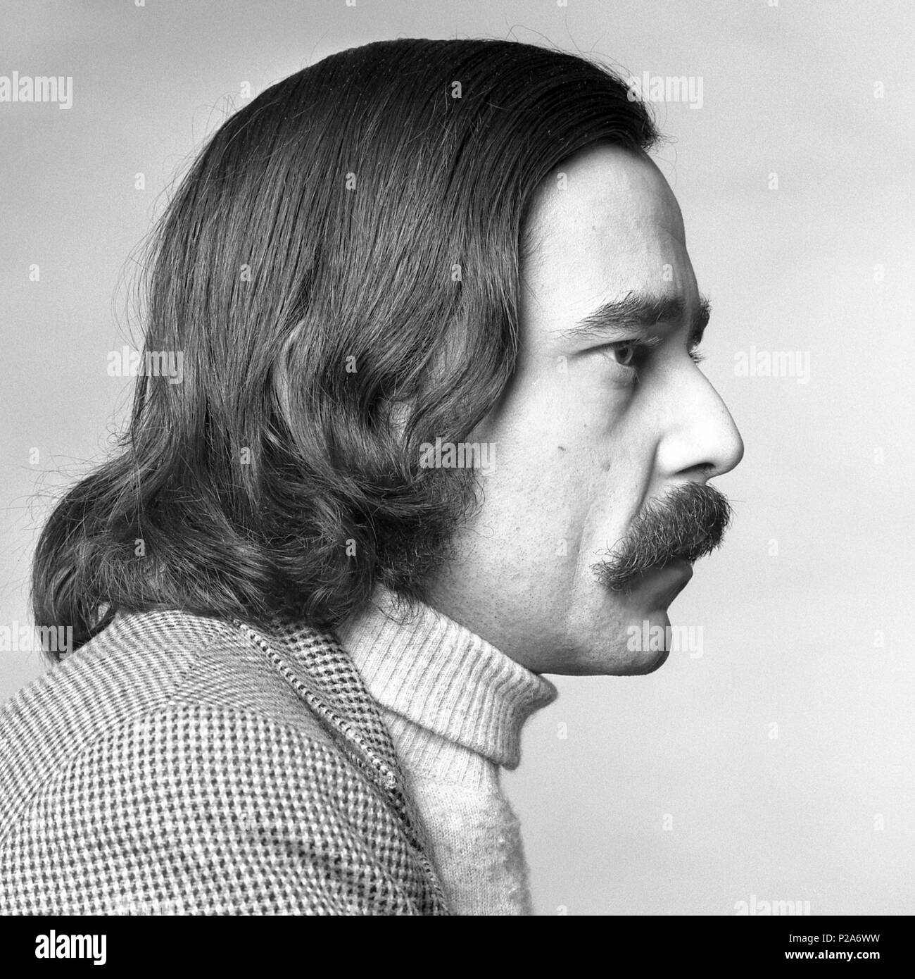 Photograph of the spanish philosopher Eugenio Trias taken in 1970 Stock ...