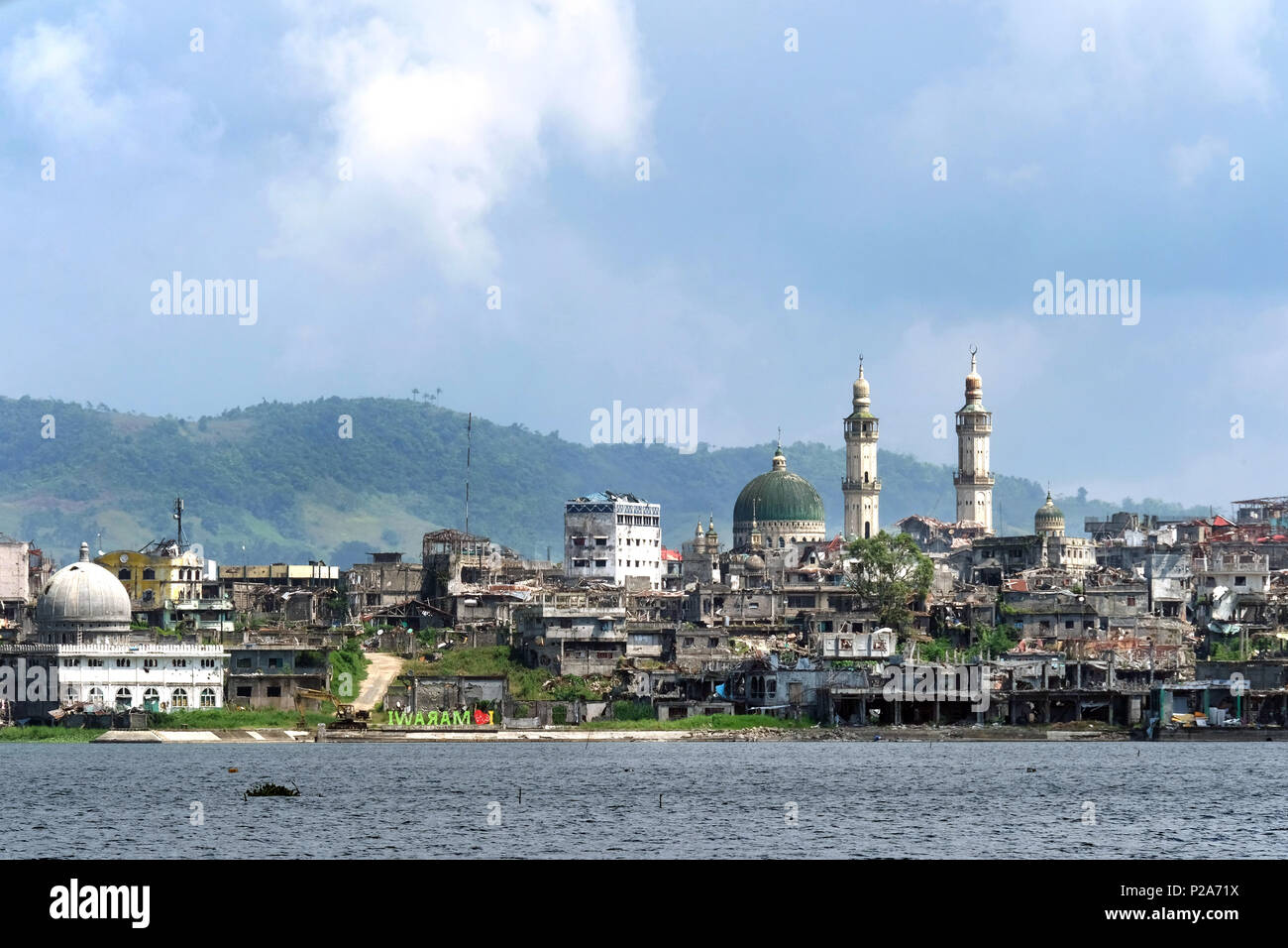 Marawi City, Philippines. 7th Feb. 2018. Damages and devastation in ...