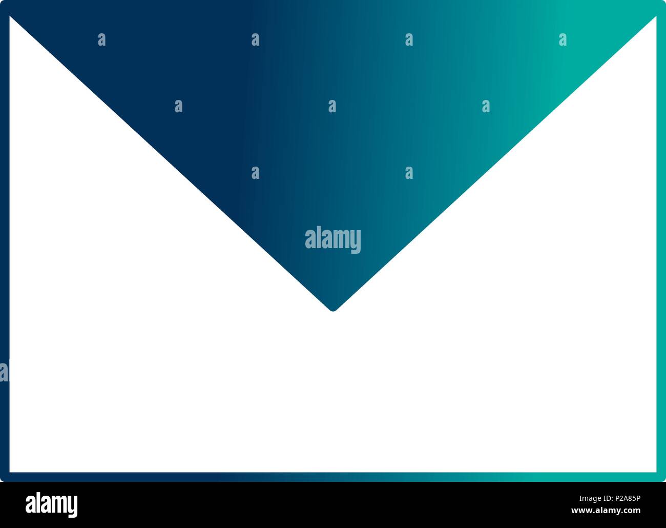 email envelope message communication image vector illustration neon ...