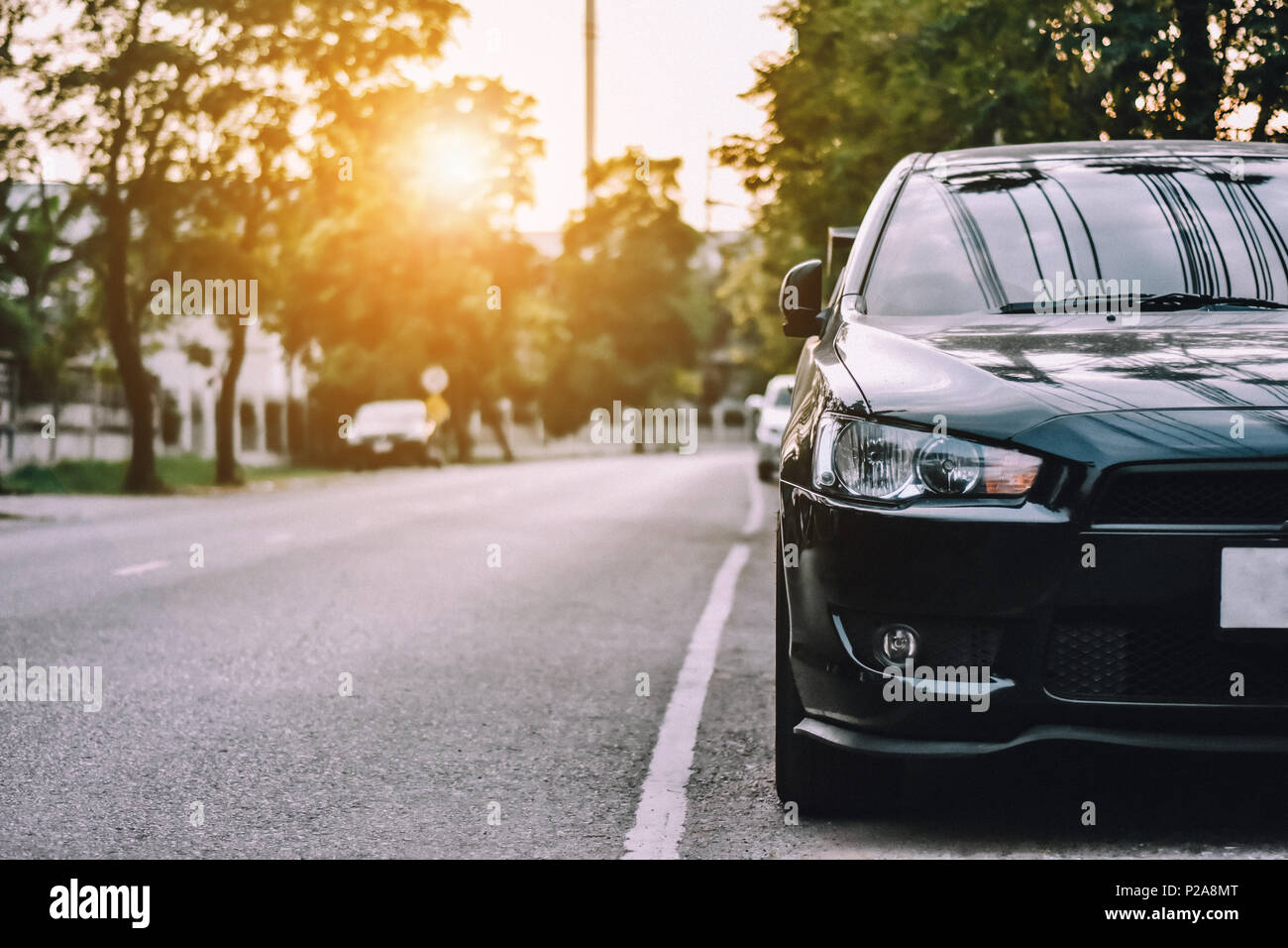 Car driving on high way road,Car a lot on the road Stock Photo - Alamy