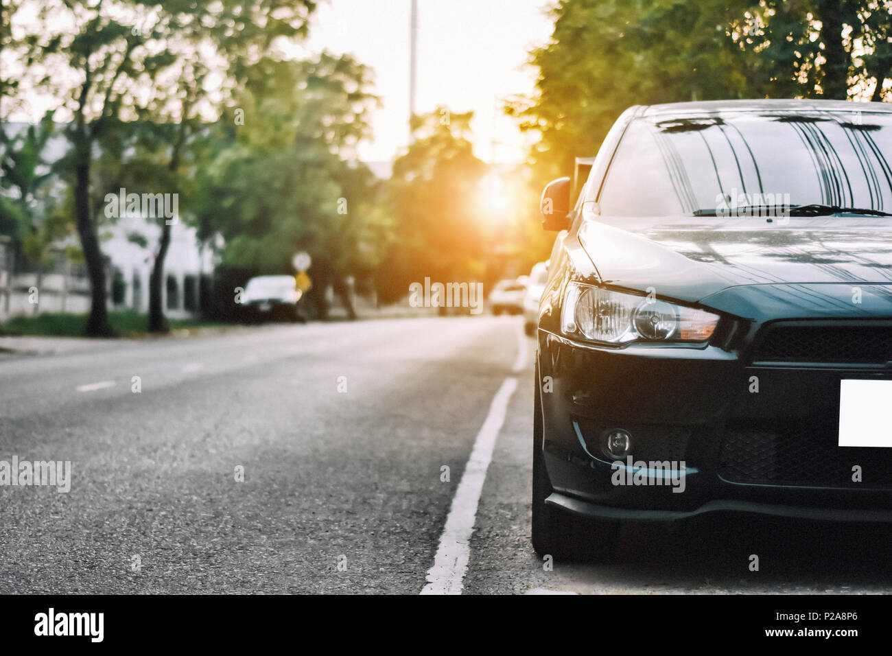 Car driving on high way road,Car a lot on the road Stock Photo - Alamy