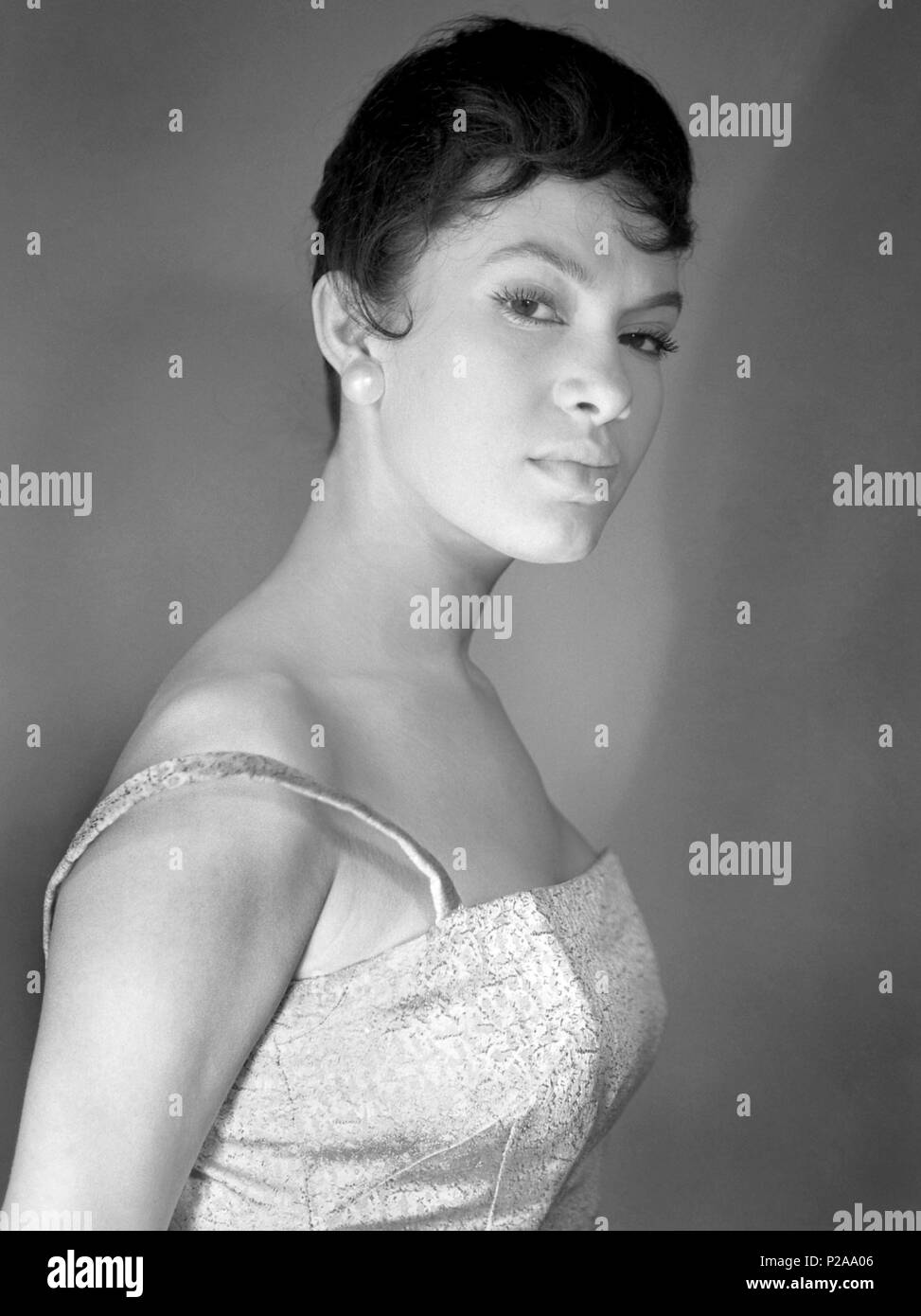 The spanish actress and musical revue star Addy Ventura. Picture taken ...