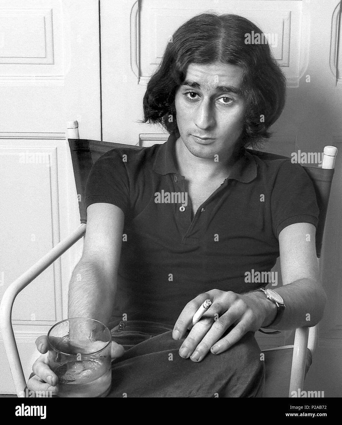 Picture of the spanish poet Leopoldo María Panero taken in 1970 Stock ...