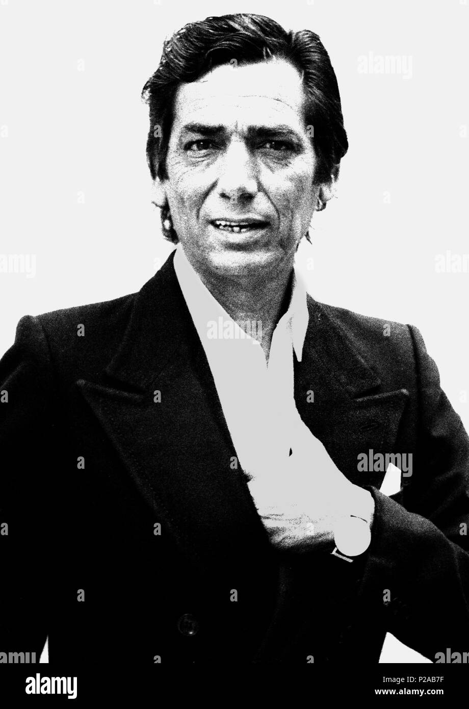 The spanish flamenco singer El Chocolate (Antonio Núñez Montoya Stock ...