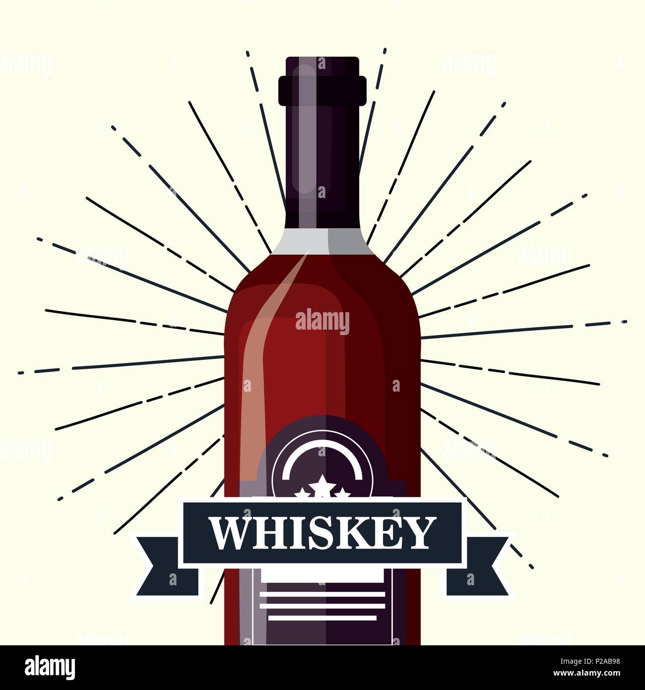 best whiskey bottle label Stock Vector Image & Art - Alamy