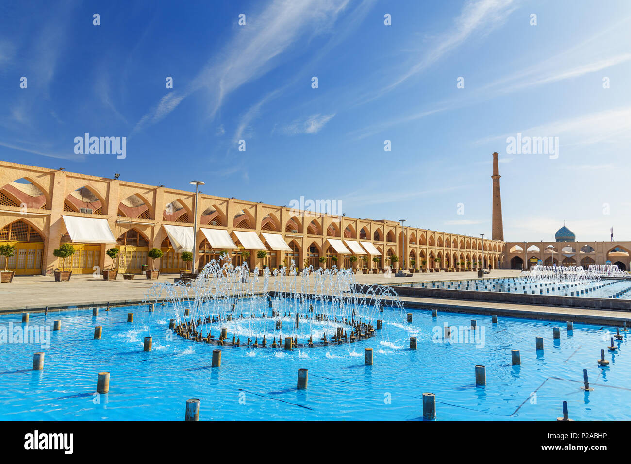 View of Imam Ali Square in Isfahan. Iran Stock Photo - Alamy