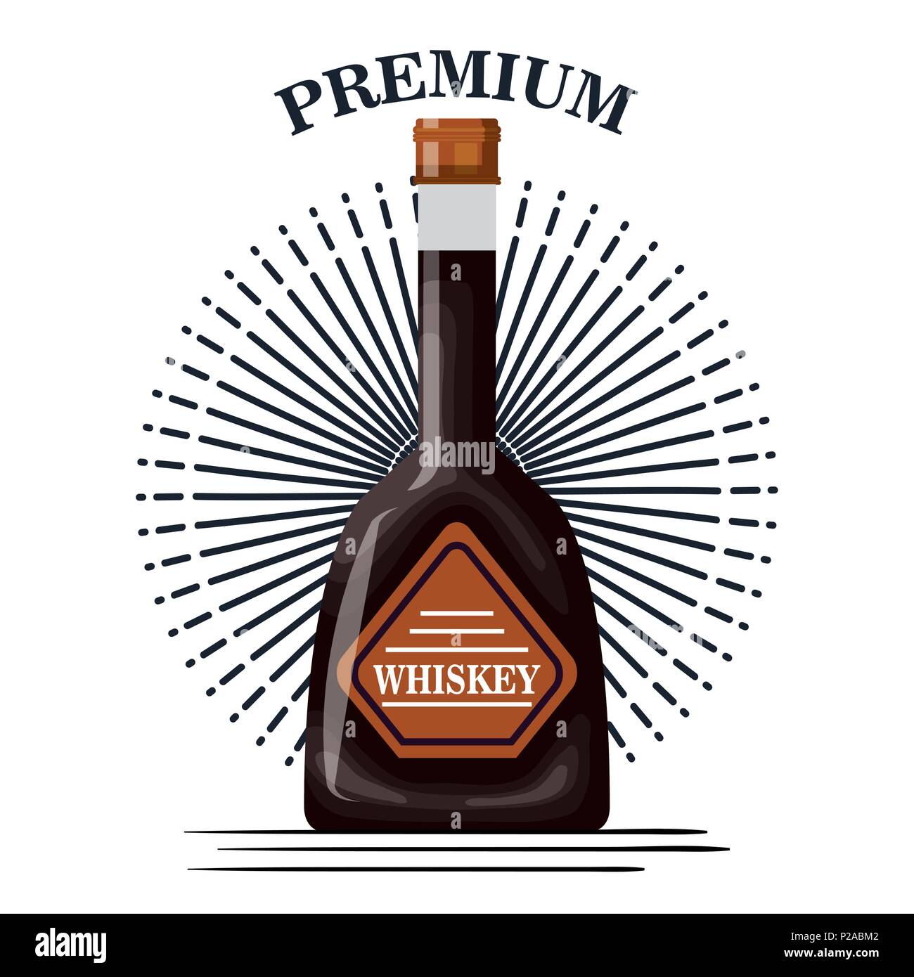 best whiskey bottle label Stock Vector Image & Art - Alamy