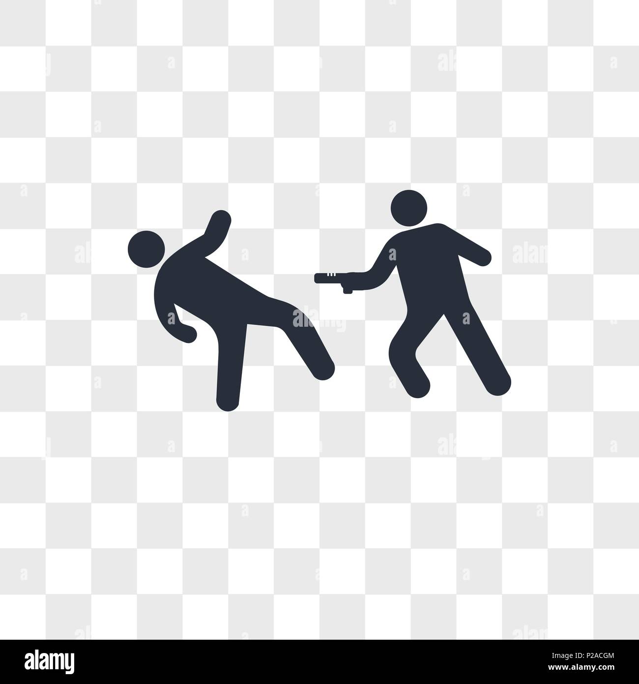 Matrix Scene vector icon isolated on transparent background, Matrix ...