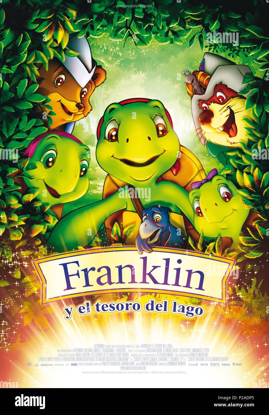 Original Film Title: FRANKLIN ET LE TRÉSOR DU LAC. English Title ...