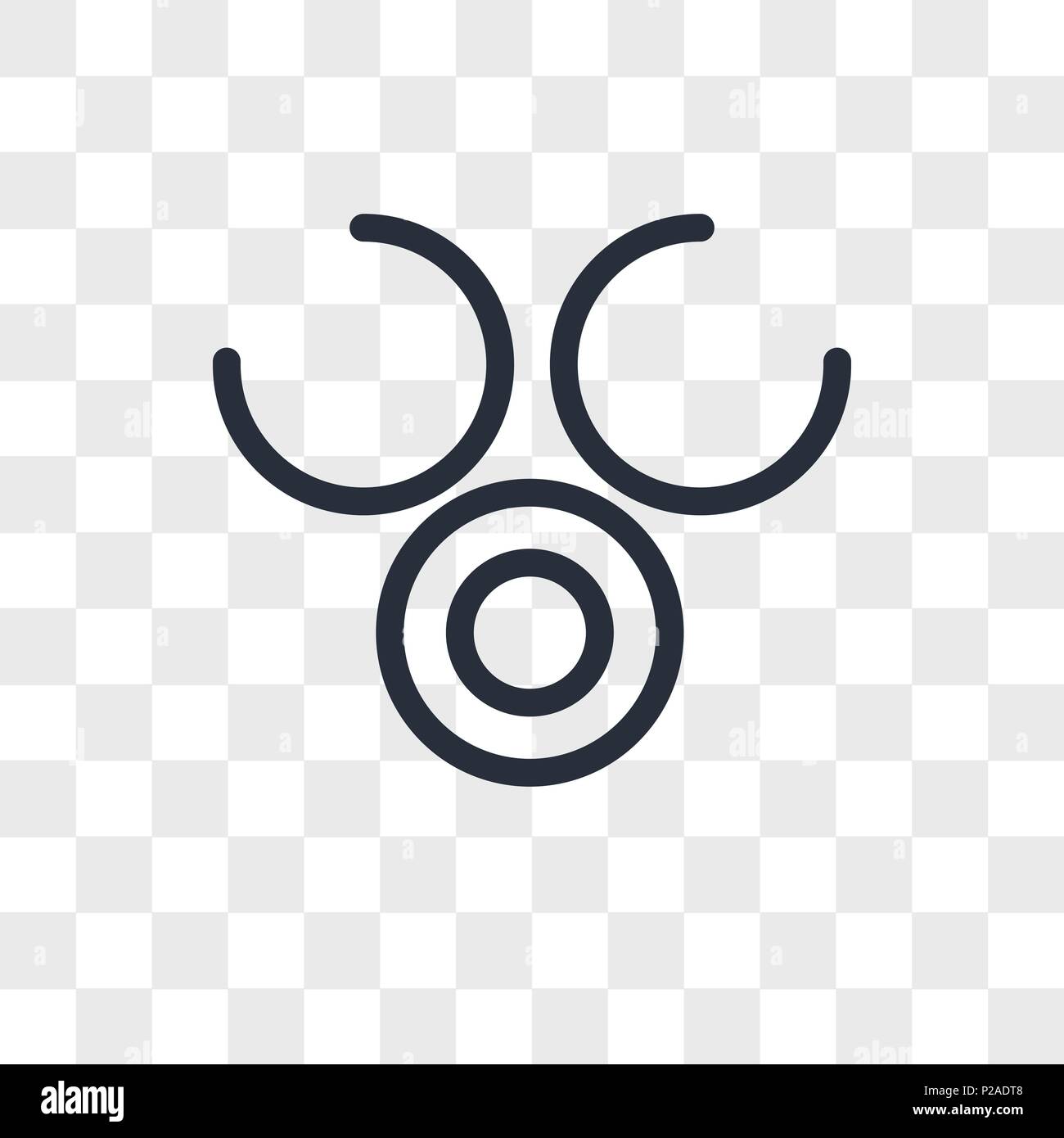 Zinc vector icon isolated on transparent background, Zinc logo concept ...