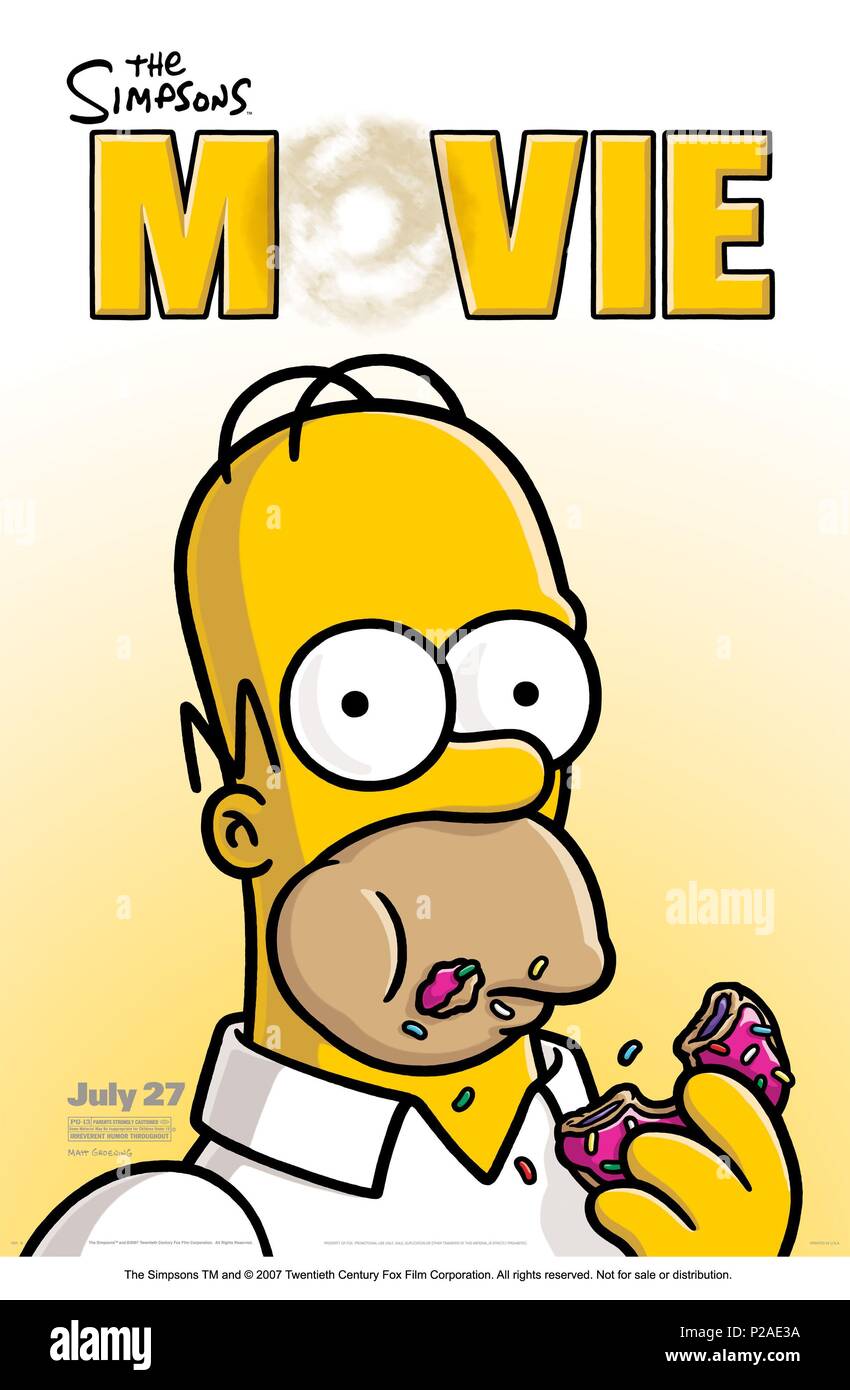 Original Film Title: THE SIMPSONS MOVIE. English Title: THE SIMPSONS ...