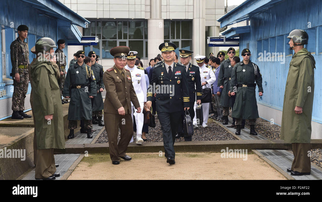 Seoul, South Korea. 14th June, 2018. June 14, 2018-Panmungak, North ...