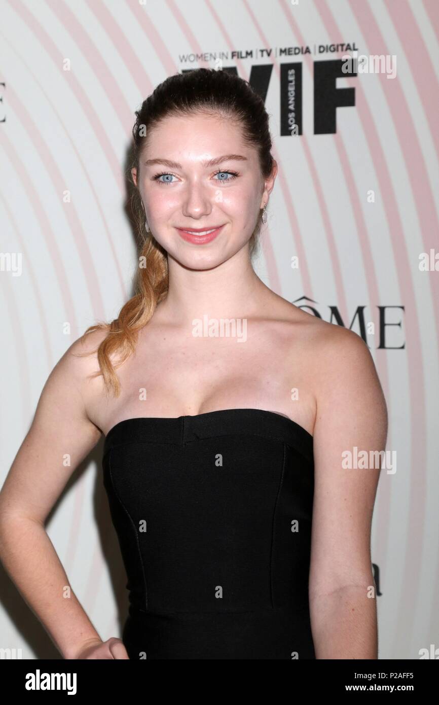 Isabella Blake-Thomas at arrivals for Women In Film 2018 Crystal + Lucy ...