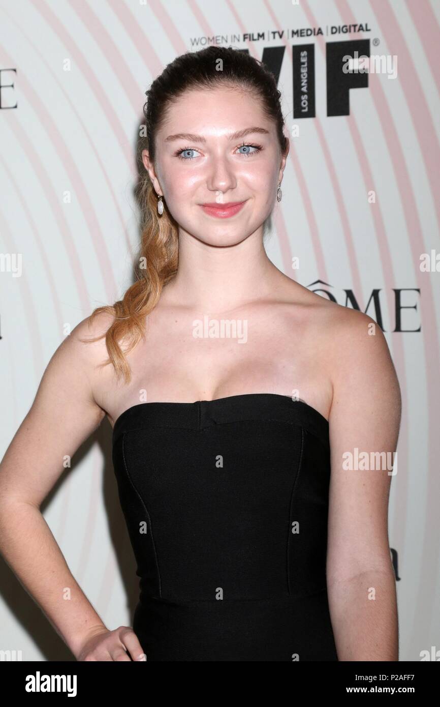 Isabella Blake-Thomas at arrivals for Women In Film 2018 Crystal + Lucy ...