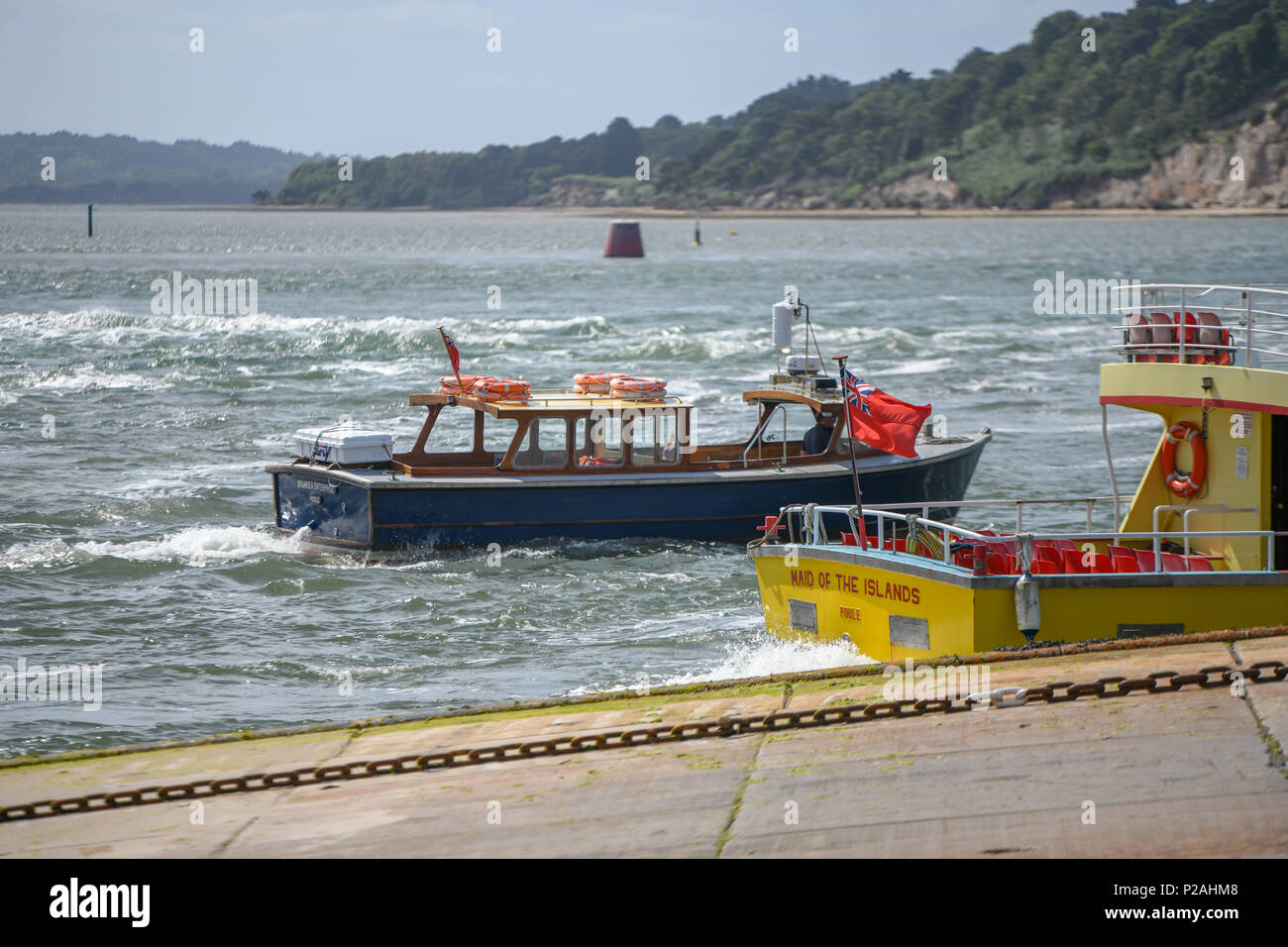 Ferry to brownsea island hi-res stock photography and images - Alamy