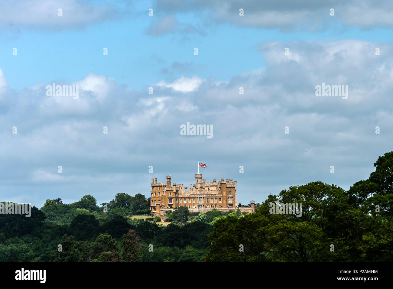 Belvoir castle the crown hi-res stock photography and images - Alamy