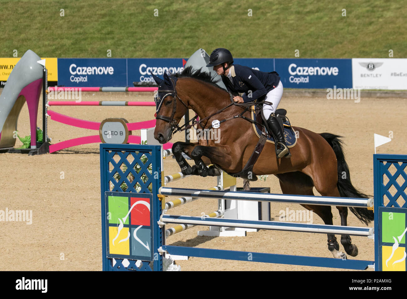 Bolesworth showjumping hi-res stock photography and images - Alamy