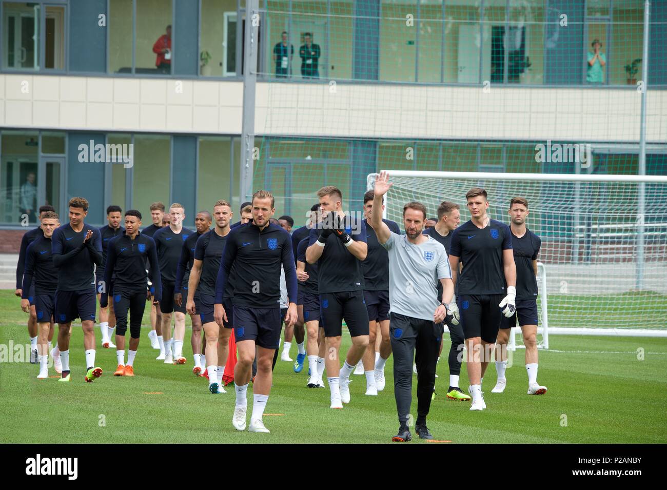 England football team training hi-res stock photography and images - Alamy