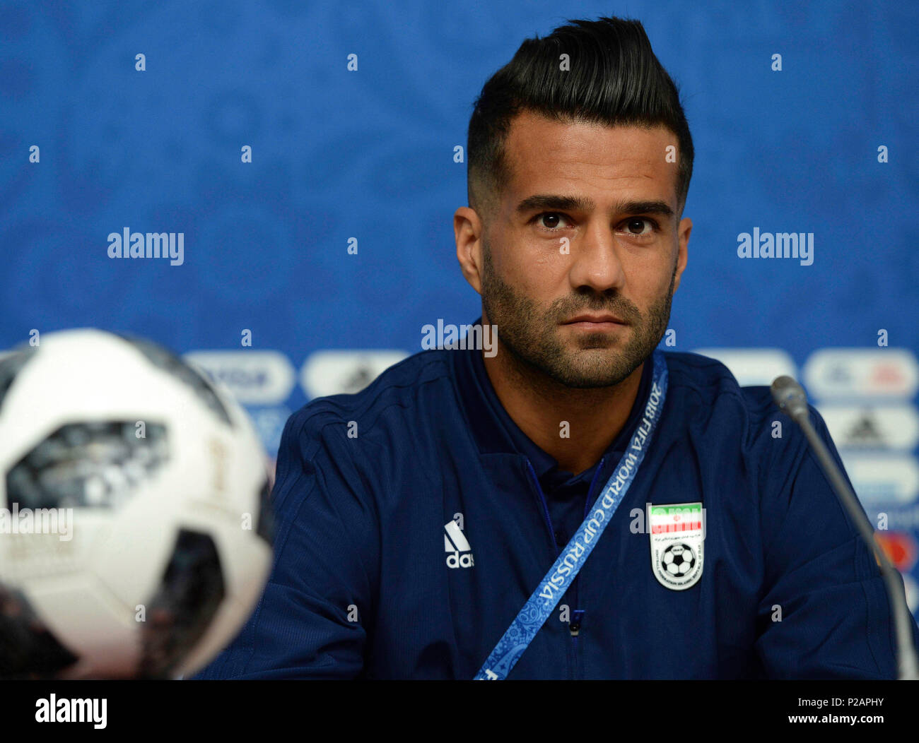 St. Petersburg, Russia. 14th June, 2018. FIFA World Cup Russia. Pre ...