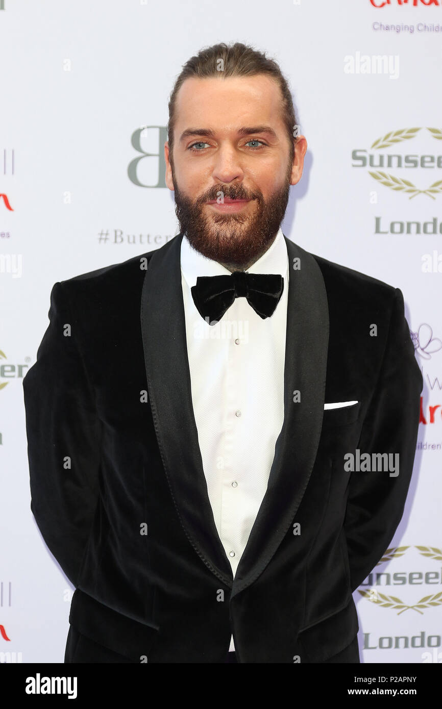 Pete Wicks, Butterfly Ball 2018, Grosvenor House Hotel, London, UK, 14 ...