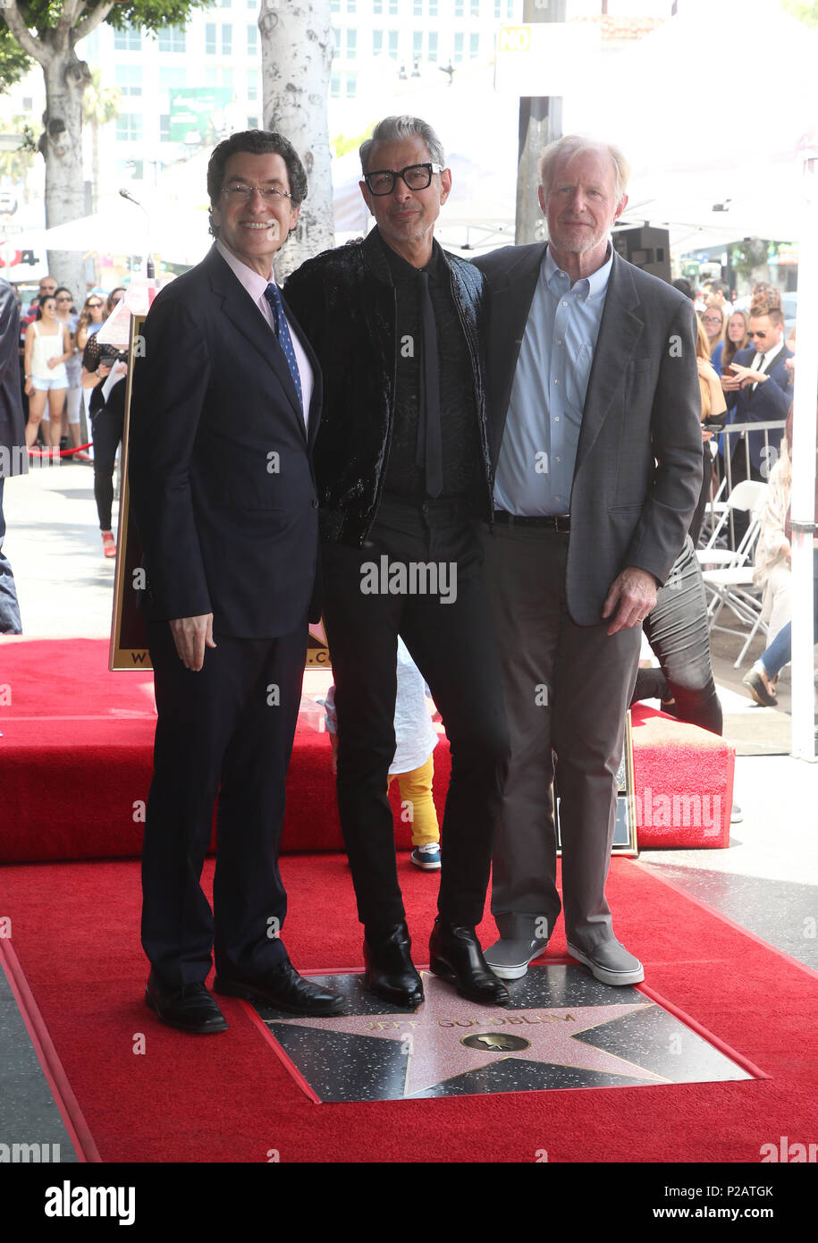 HOLLYWOOD, CA - JUNE 14: Norm Eisen, Jeff Goldblum, Ed Begley, Jr, at ...