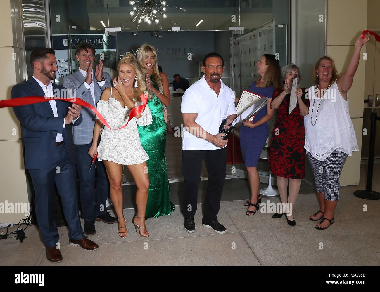 Las Vegas, NV, USA. 14th June, 2018. Slade Smiley, Gretchen Rossi, Dan ...