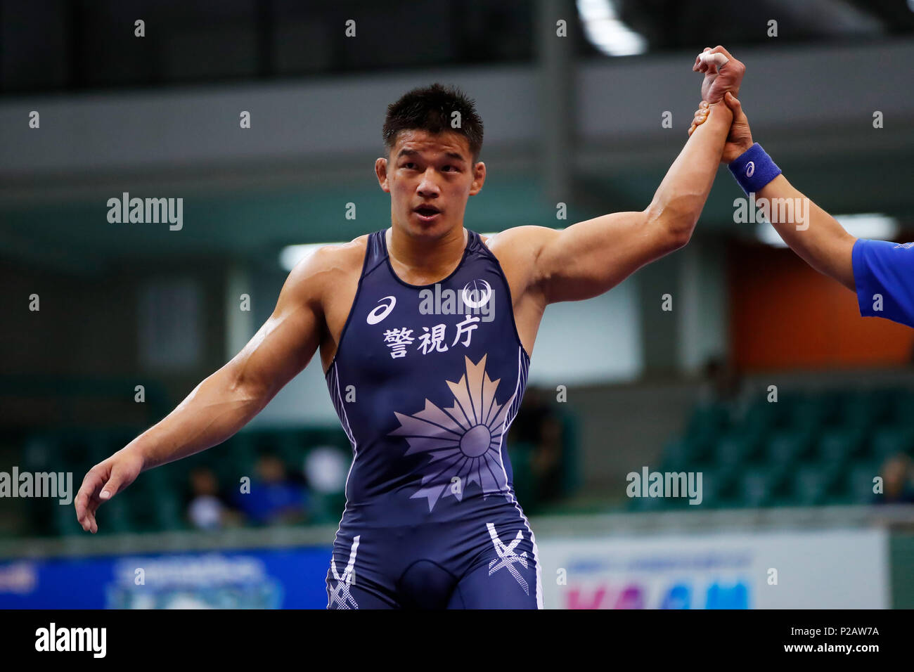 Komazawa Olympic Park Gymnasium, Tokyo, Japan. 14th June, 2018. Atsushi ...