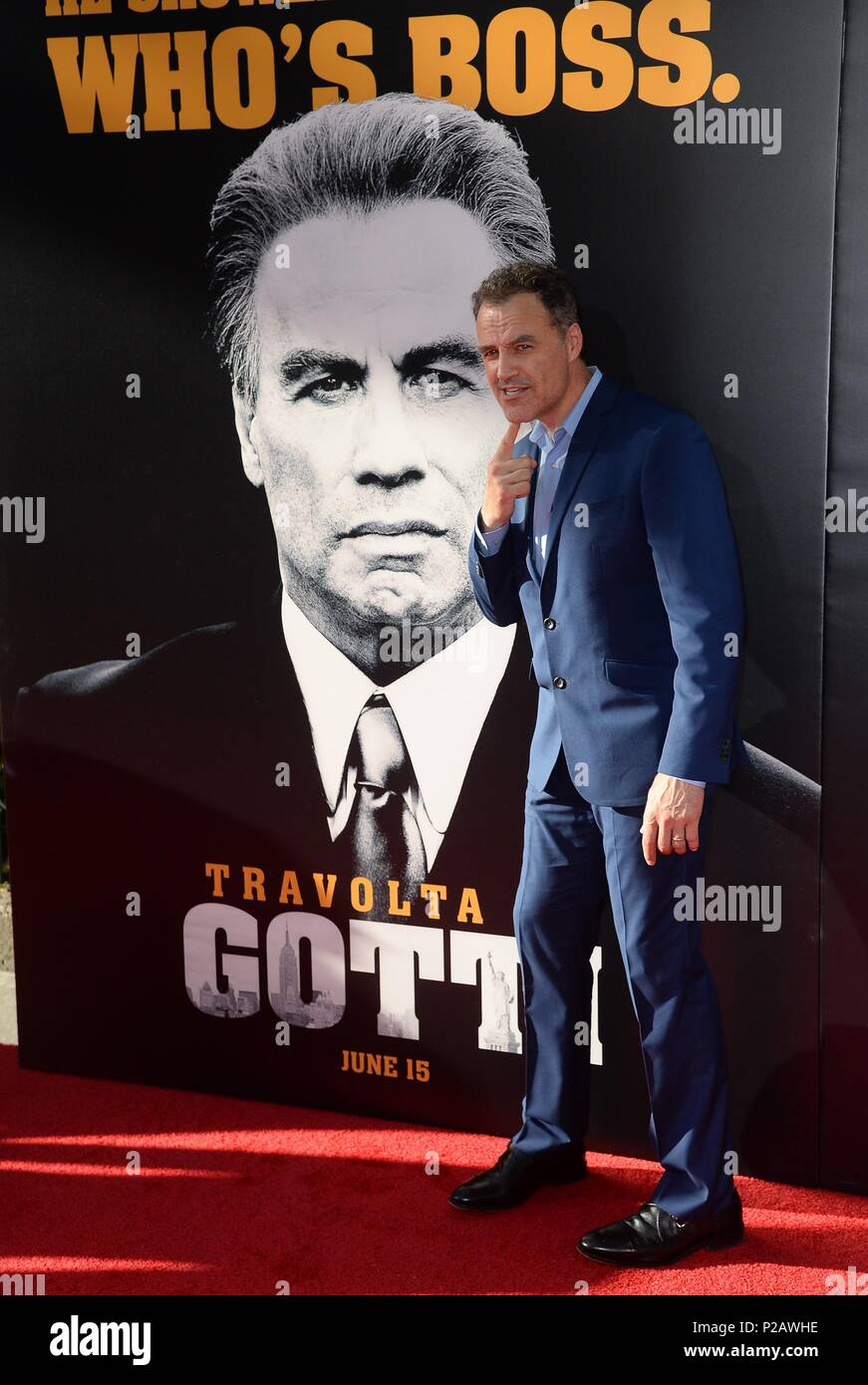 New York, NY, USA. 14th June, 2018. Sal Rendino at arrivals for GOTTI ...