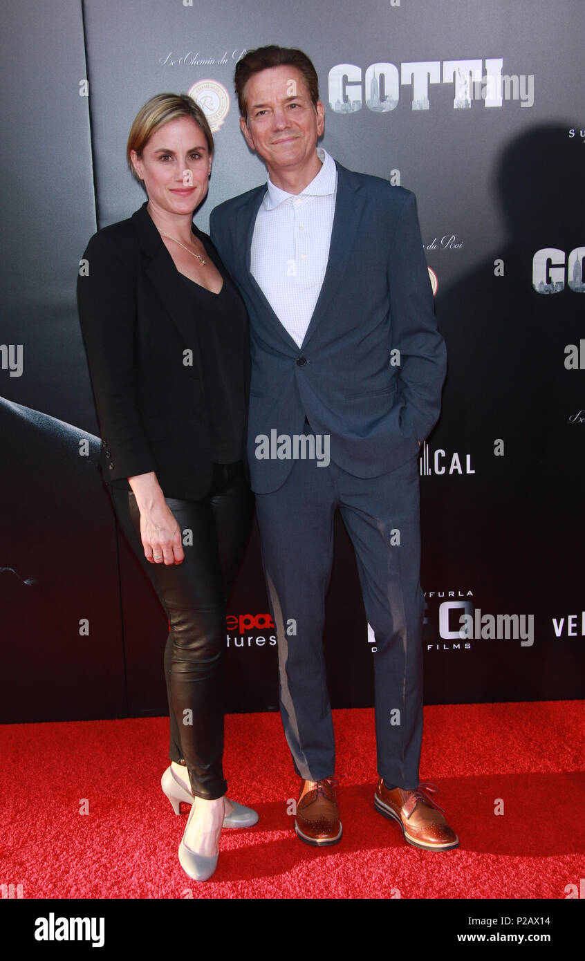 New York, NY, USA. 14th June, 2018. Heather Bucha and Frank Whaley at ...