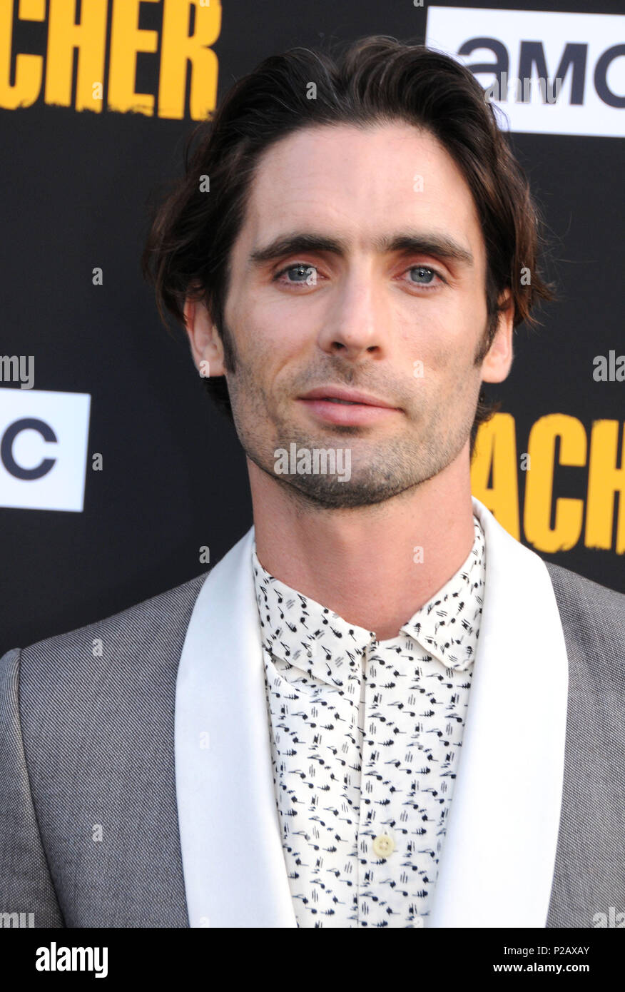 LOS ANGELES, CA - JUNE 14: Actor/musician Tyson Ritter attends AMC's ...