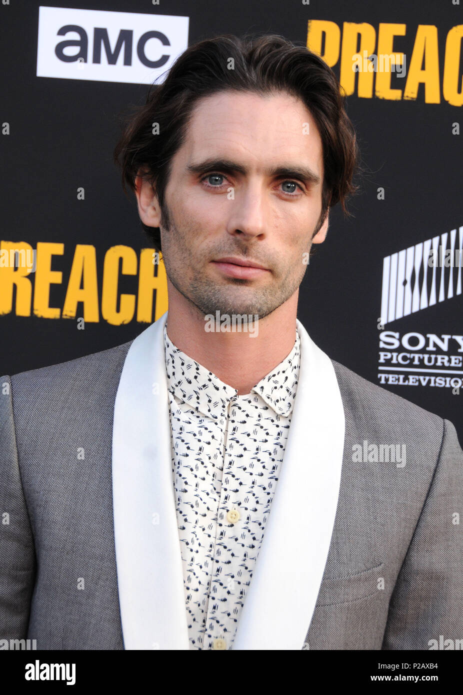 LOS ANGELES, CA - JUNE 14: Actor/musician Tyson Ritter attends AMC's ...