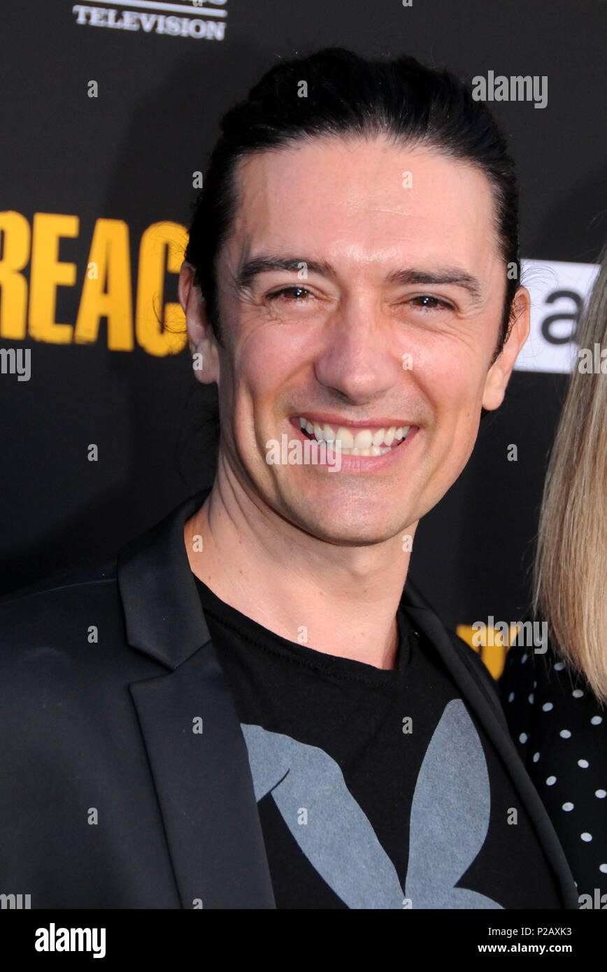 LOS ANGELES, CA - JUNE 14: Actor Adam Croasdell attends AMC's 'Preacher ...