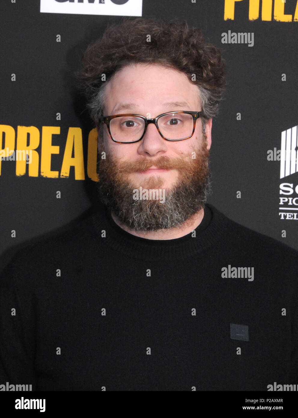 LOS ANGELES, CA - JUNE 14: Executive producer Seth Rogen attends AMC's ...