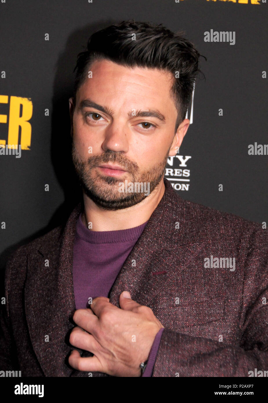 LOS ANGELES, CA - JUNE 14: Actor Dominic Cooper attends AMC's 'Preacher ...