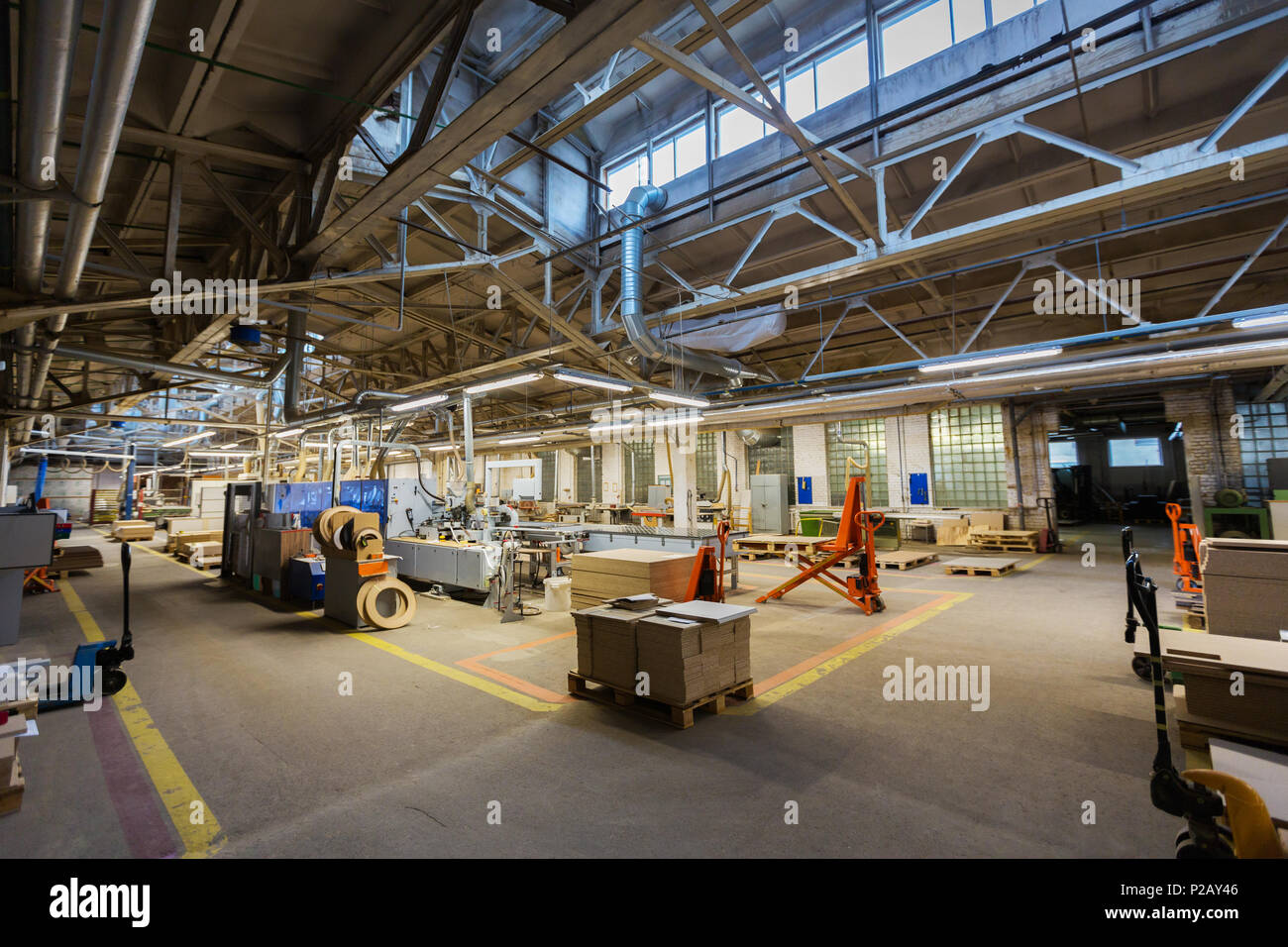 woodworking factory workshop Stock Photo - Alamy