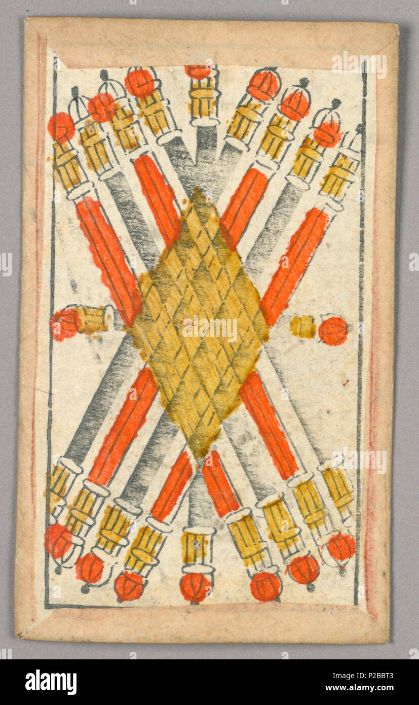 . English: Playing Card . before 1909 (acquired date) 227 Playing Card ...