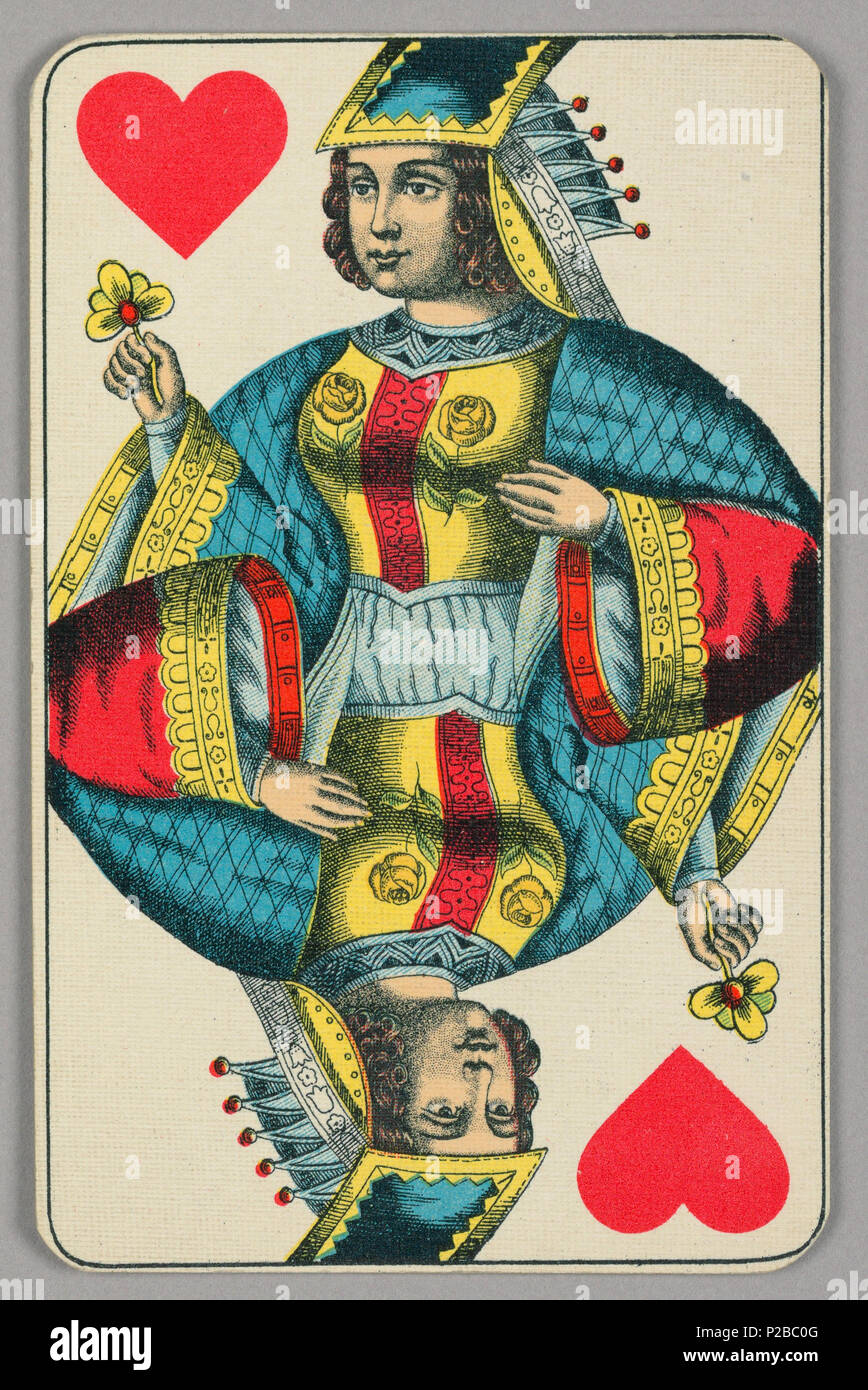 . English: Playing Card, 1900 . 1900 228 Playing Card, 1900 (CH ...