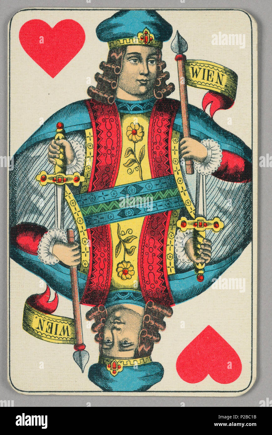 . English: Playing Card, 1900 . 1900 228 Playing Card, 1900 (CH ...